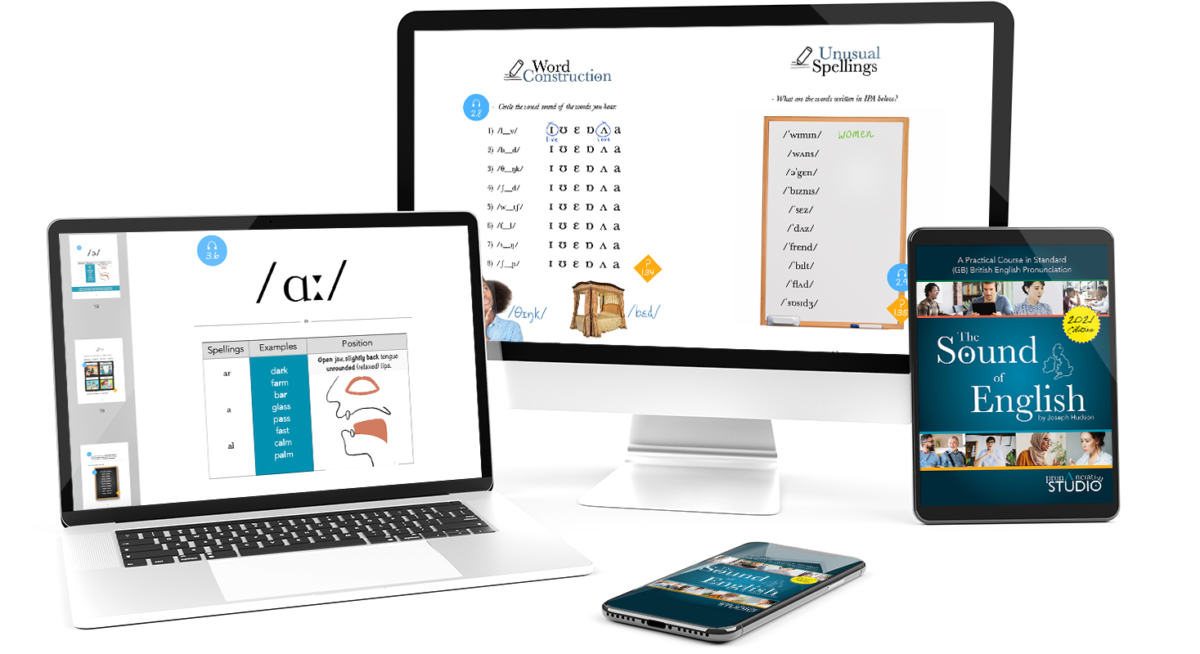 The Sound of English (Ebook & Audio) - Pronunciation Studio