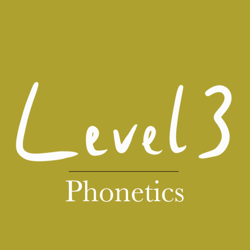 Level 3 - Pronunciation Studio