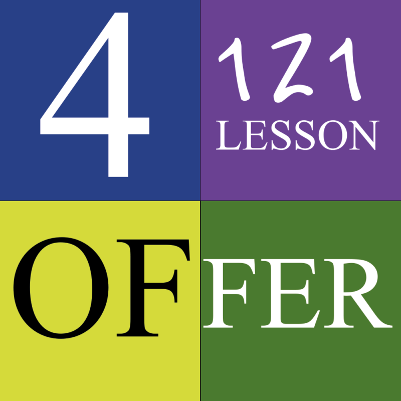 4 Lesson Offer - Pronunciation Studio